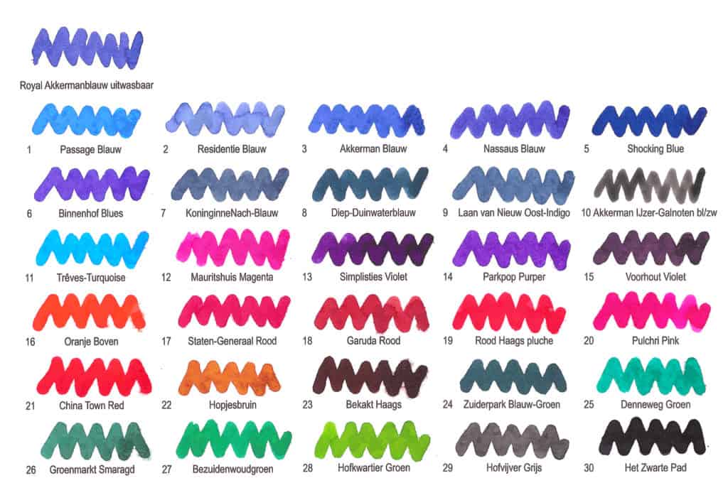 Akkerman Fountain Pen Ink Review | Unsharpen