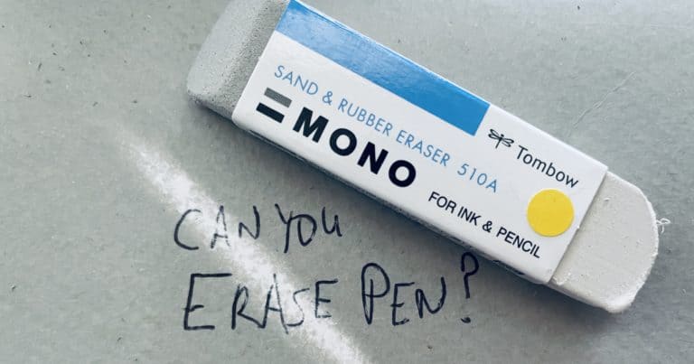 The Best Ways To Erase Pen Ink From Paper | Unsharpen
