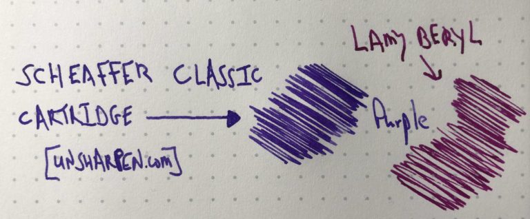 Sheaffer’s Classic Purple | Unsharpen