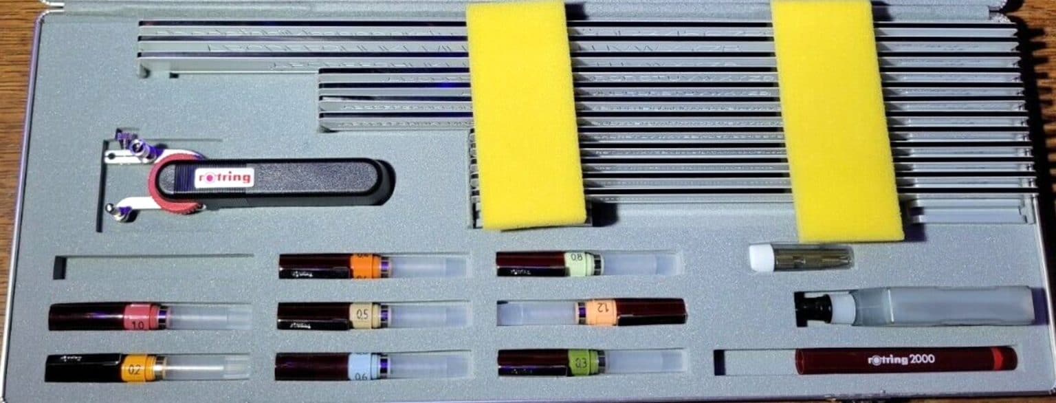 Rotring 461-900 Controlled Lettering System Explainer | Unsharpen